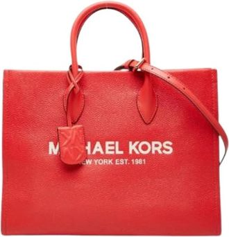 Michael Kors Pre-owned Leder-Tasche - - Pre-owned - Damen - Rot - ONE SIZE
