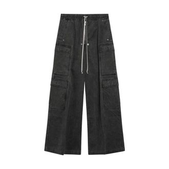 Rick Owens Double Cargo Jumbo Belas - Homme - Pantalons - Gris - Taille: S