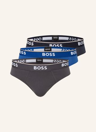 HUGO BOSS 3er-Pack Slips blau