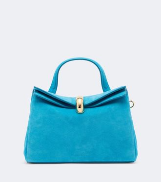 Jacquemus Sac &agrave; main Val&eacute;rie Small en daim