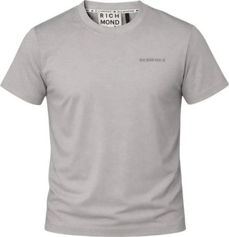 John Richmond Homme, Tops, Gris, Taille: M T-shirt