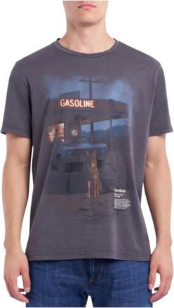 Dondup Homme, Tops, Multicolore, Taille: M T-shirt oversize &agrave; col rond