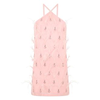 Des_Phemmes DES Phemmes, Femme, Robes, Rose, Taille: 38 FR D510Xb Mini Dress