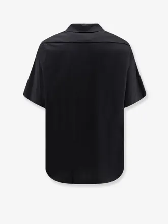 Hev&ograve; Mens Shirt Cotton Blend Black