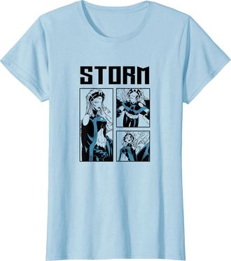 MARVEL X-Men Storm Vintage Portrait Panels T-Shirt