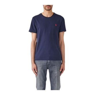 Ralph Lauren Homme, Tops, Bleu, Taille: XL T-Chemises