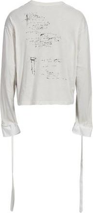 Ann Demeulemeester T-shirt Emiliuis &agrave; manches extra-longues en coton