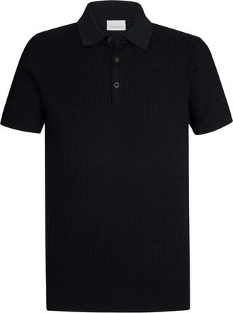 Profuomo Homme, Tops, Bleu, Taille: XL Polo Basique de Luxe
