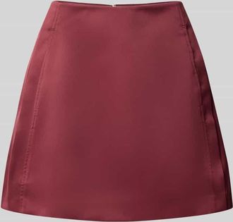 Selected Minirock mit Satin-Finish