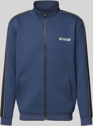 Guess Sweatjacke mit Label-Print Modell MICKEY