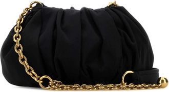Chlo&eacute; Femme, Sacs, Noir, Taille: ONE Size Pliss&eacute; Crossbody Bag