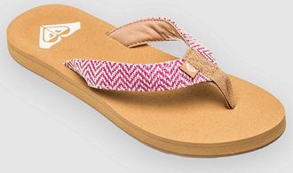 Roxy Porto Raffia Ii Sandalen raspberry