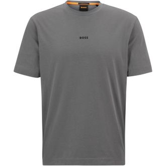 HUGO BOSS Tchup T-Shirt f&uuml;r Herren, &Uuml;bergro&szlig; (Dunkelgrau)