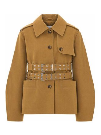 Ganni Veste Casual - Marron