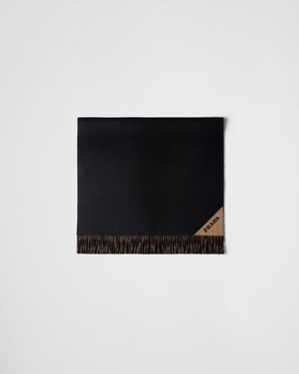 Prada Schal aus Kaschmir-Doppelgewebe