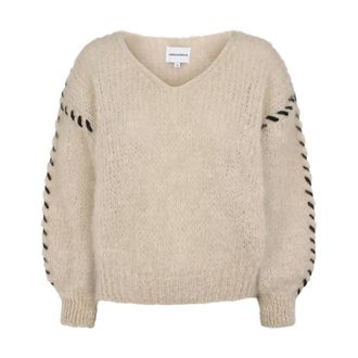 Americandreams Americandreams, Damen, Strickwaren, Beige, SGr&ouml;&szlig;e