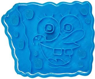 Cuticuter Bob Esponja Ausstechform, Kunststoff, blau, 8x7x1.5 cm