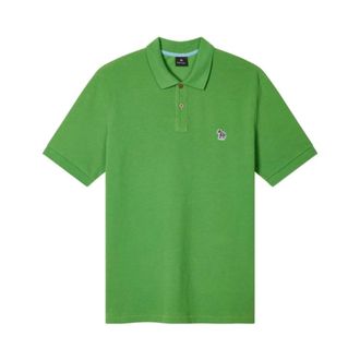 Paul Smith Homme, Tops, Vert, Taille: XL Polo &agrave; motif z&egrave;bre