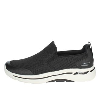 Skechers Herren Gowalk Arch Fit-Athletic Slip-on Casual Loafer Walking Shoe Sneaker Sneakers, Schwarz, 46 EU
