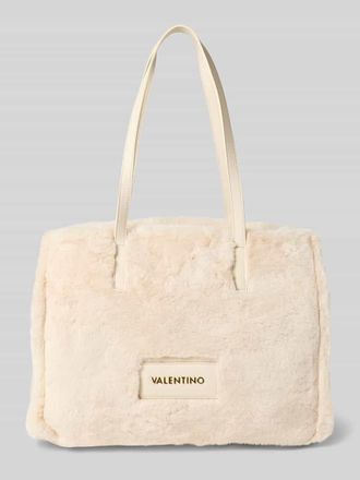 Valentino Handbags Shopper aus Kunstfell mit Label-Detail Modell SPECIAL FADIA