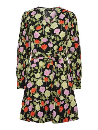 Pieces PCBLOSSOM LS Short Dress
