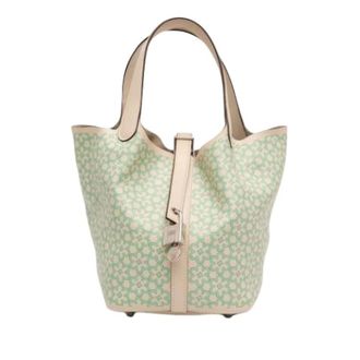 Herm&egrave;s Pre-owned Picotin Lock 18 - Femme - Pre-owned - Vert - Taille: ONE Size