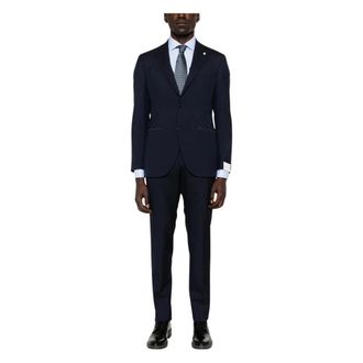 L.B.M. 1911 04C Abito - - Suits - Herren - Blau - L