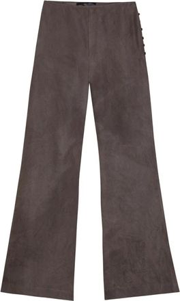 Cortana Femme, Pantalons, Gris, Taille: 44 FR Pantalon Taille Haute Poline