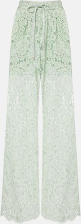 Dolce & Gabbana Pantalon ample en dentelle