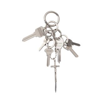 Willy Chavarria unisex, Accessoires, Gris, Taille: ONE Size Staff Keyfob