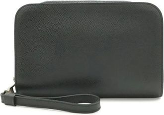 Louis Vuitton Sac &agrave; main Pre-owned Taiga - Femme - Pre-owned - Noir - Taille: ONE Size