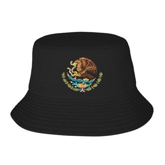 Generic Chapeau De Godet Armoiries du Mexique Chapeaux De Visi&egrave;re &Agrave; Large Bord Respirant Bonnet De Soleil, pour De P&ecirc;che, Plage, Sports, 56-58cm