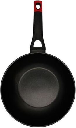 Pyrex OPTIMA + Wok aus geschmiedetem Aluminium, 28 cm