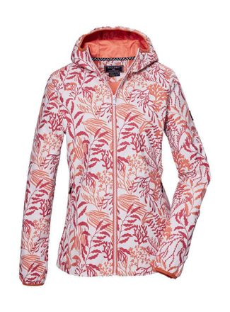 Killtec Softshelljacke KOS 56 WMN SFTSHLL JCKT Wasserabweisende, winddichte Softshelljacke mit floralem Print