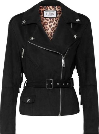 Philipp Plein Damen, Jacken, Schwarzk, LGr&ouml;&szlig;e