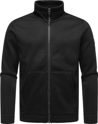 Ragwear Sweatjacke Fabbian Collar Herren Basic Feinstrick-Jacke