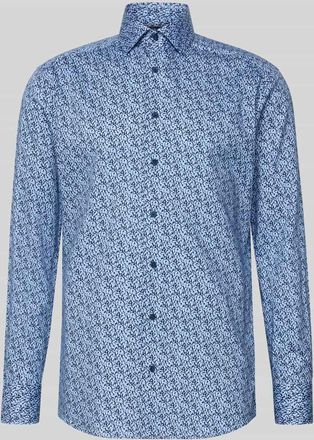 Olymp Regular Fit Businesshemd aus reiner Baumwolle mit Kentkragen