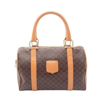 Celine Pre-owned Macadam Coated Canvas Handbag - - Pre-owned - Damen - Braun - ONE SIZE