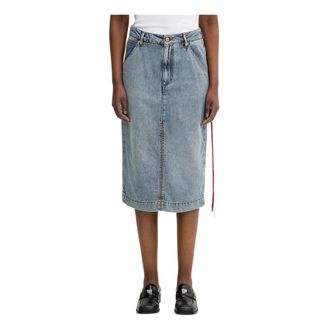 Darkpark Elsa Denimrock - - Skirts - Damen - Blau - W26