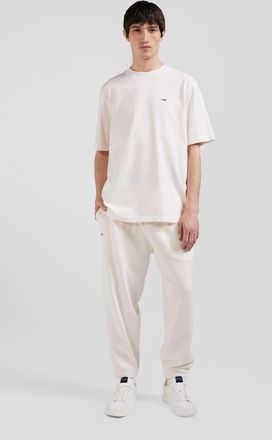 Eden Park T-shirt Manches Courtes Unisexe En Coton Surteint Uni &Eacute;cru Coupe Oversized