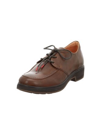 Think Think COGITA Damen chromfrei gegerbte nachhaltige Halbschuhe, Espresso 3010, 38.5 EU