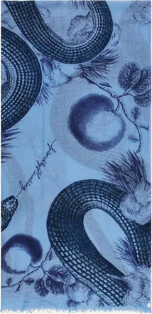 Friendly Hunting Friendly Hunting Cashmere-Schal blau