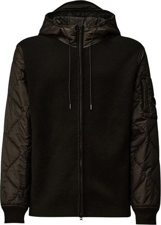 C.P. Company C.p. Company, unisex, Sweatshirts et sweats &agrave; capuche, Noir, Taille: 2XL Full-zip Merino Sweat &agrave; capuche