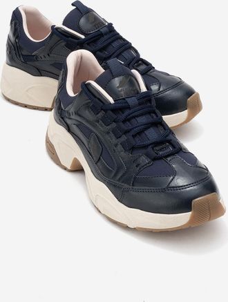 Prologue Bambi Bedruckte Mesh Turnschuhe Damen