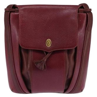 Cartier Pre-owned Must de Sac bandouli&egrave;re - Femme - Pre-owned - Rouge - Taille: ONE Size