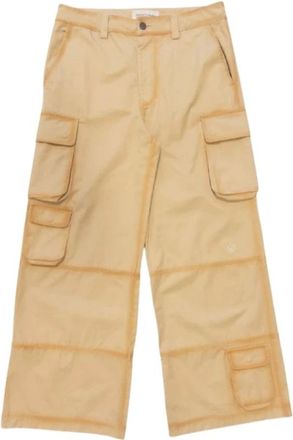 Untitled Artworks Homme, Pantalons, Beige, Taille: XL Utility Cargo Wide Pantalons