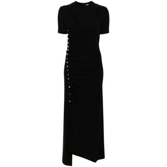 Paco Rabanne Langes Kleid - - Dresses - Damen - Schwarzk - XL