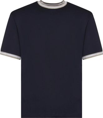 Eleventy T-Shirts - - Tops - Herren - Blau - S