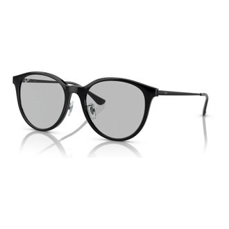 Ray-Ban unisex, Accessoires, Noir, Taille: 55 MM Lunettes de soleil noires/gris fonc&eacute; RB 4334D