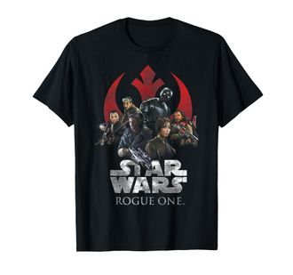 Star Wars Rogue One Rebellion Groupshot-Logo-T-Shirt T-Shirt